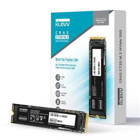 Jual Klevv Ssd Cras C720 512gb M2 2280 Nvme Pcle Gen3 X4 Ssd 512gb Pc