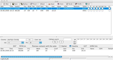 JLog Screenshots