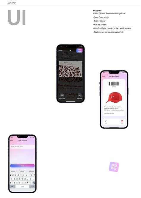Qr Scanner Generator And Reader On Behance