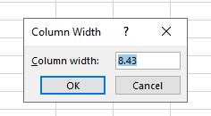 How To Change the Columns Width and Rows Height in Excel – OfficeTuto