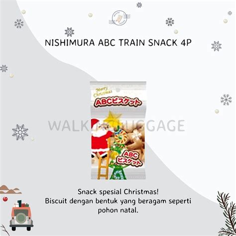 Jual Nishimura Abc Train Snack 4p Shopee Indonesia