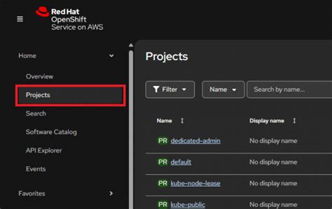 Overview Of The Web Console Foundations Of Openshift Red Hat Developer