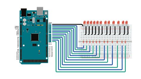 Аналоговые входы на Arduino Mega