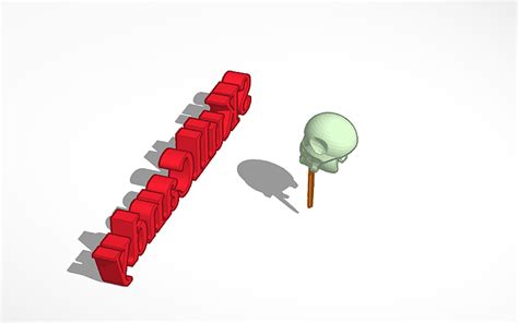 3d Design Skull Candy Tinkercad