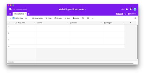 How to clip content from anywhere on the web to Airtable