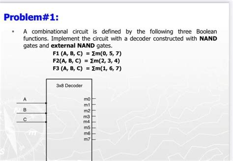 Answered A Combinational Circuit Is Defined By Bartleby