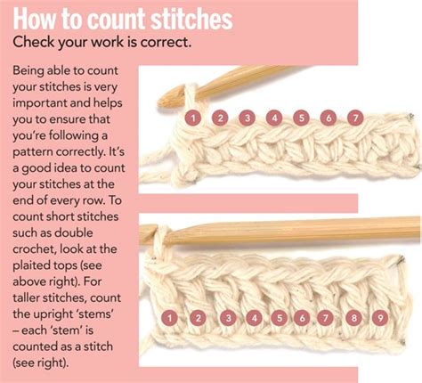 How To Count Your Stitches Simply Crochet Simply Crochet Crochet Tutorial Crochet Instructions