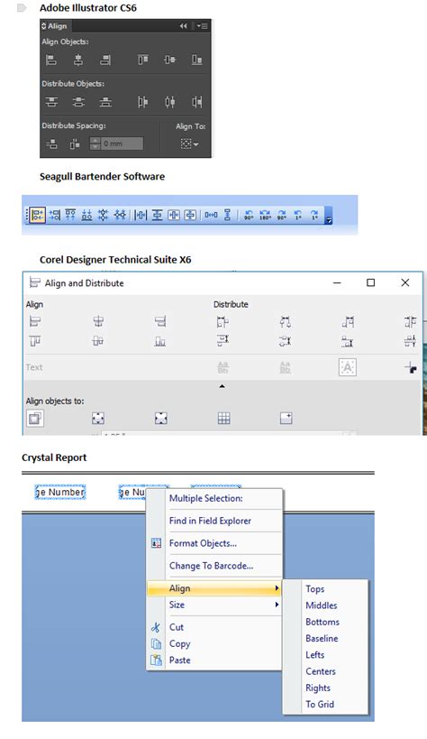 align and distribulte text objects symbols in inventor drawings idw