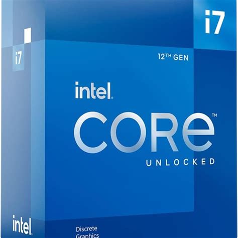 Intel Core I7 12700f 12th Gen Alder Lake 12 Core Lga 1700 65w Desktop Processor