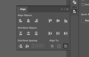 How To Align Objects In Illustrator Pixel Bracket