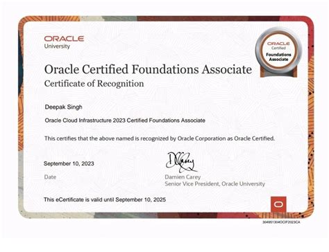 deepak singh on linkedin oraclecertified oraclecloud oracle