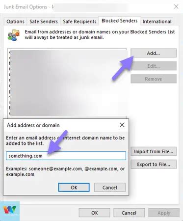 How To Block Emails In Outlook 365 Or Web App Windowslovers Com