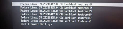 Boot Issue Grub In Fedora Silverblue After Upgrading Latest Known
