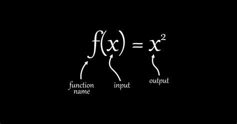 Function Notation Definition Function Notation Posters And Art Prints Teepublic
