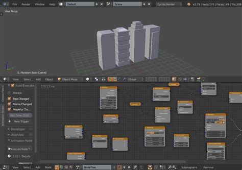 Mograph City Animation Nodes Works In Progress Blender Artists