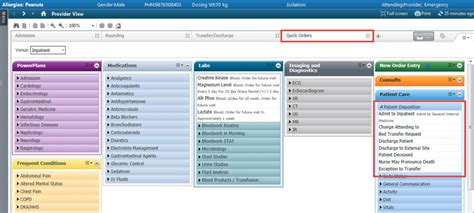 Discharge And Transfer Orders