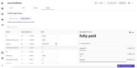 publish predictive dashboards in amazon quicksight using ml predictions