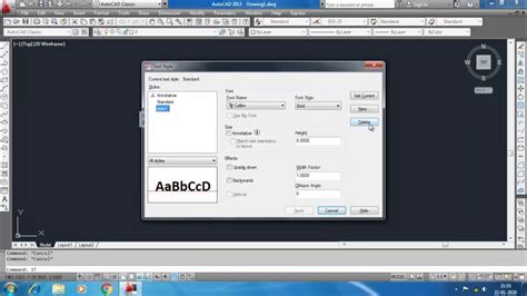 Create Text Style In AutoCAD YouTube