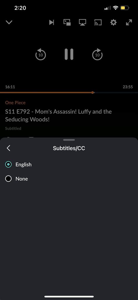 Why Theres No Arabic Subtitle In One Piece Season 11 13 Rcrunchyroll