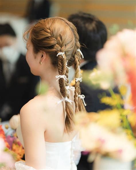 독특하고 눈에 띄는 세 가닥 땋은 머리 스타일이 아이돌처럼 귀엽다♡ Marry