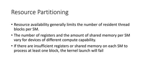 Lecture 7 Cuda Execution Model Ppt