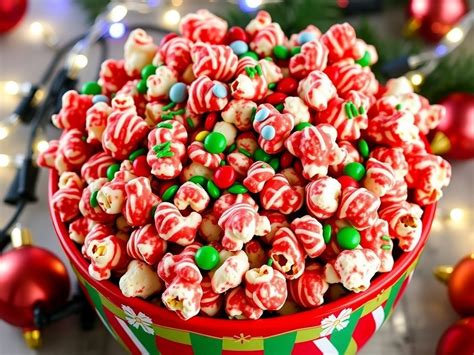 Reindeer Christmas Candied Popcorn Recipe Lil Chef And Mom