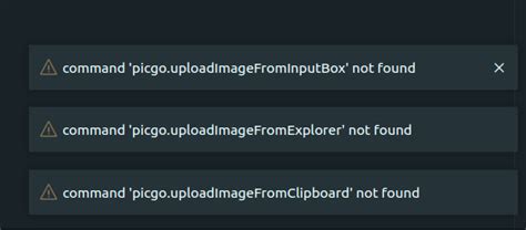 Not Working In Ubuntu V Command Not Found Issue PicGo Vs Picgo GitHub