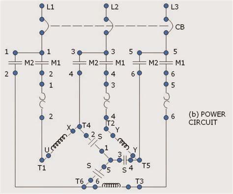 Schematic Diagram Of Wye Delta Connection What Does 3 Phase