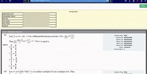 JEE Main Response Sheet Know Expected Date Direct Link To Download And Other Latest