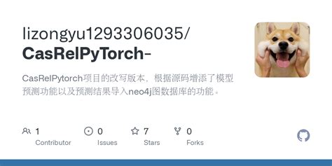 Github Lizongyu Casrelpytorch Casrelpytorch Neo J