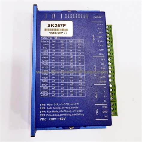 SK F V DC Closed Loop Hybrid Step Servo Driver STD Star International