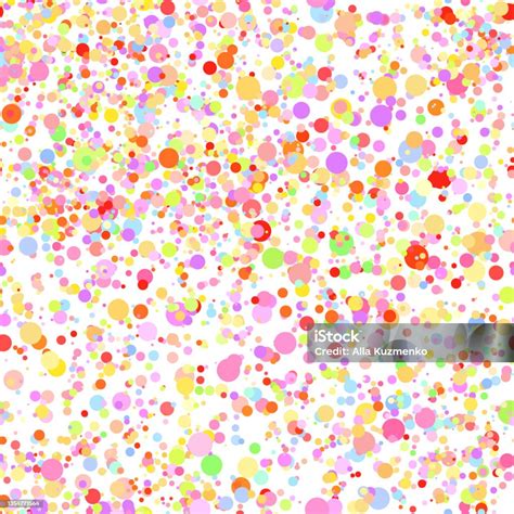 추상적인 손 익사 물방울 무늬 배경 무지개 원흰색 점선 원화 패턴 생일 파티 휴일 배너 직물 직물에 대한 템플릿 디자인 여름 색종이 일러스트레이션 가리기에 대한 스톡 벡터