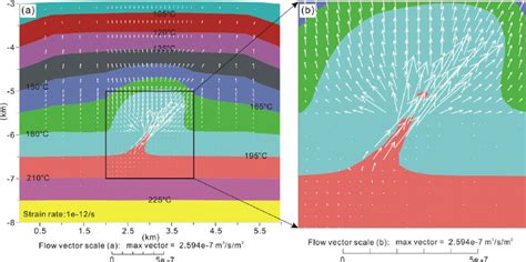 Fluid Flow Patterns And Thermal Field For Coupling Of Compression And Download Scientific