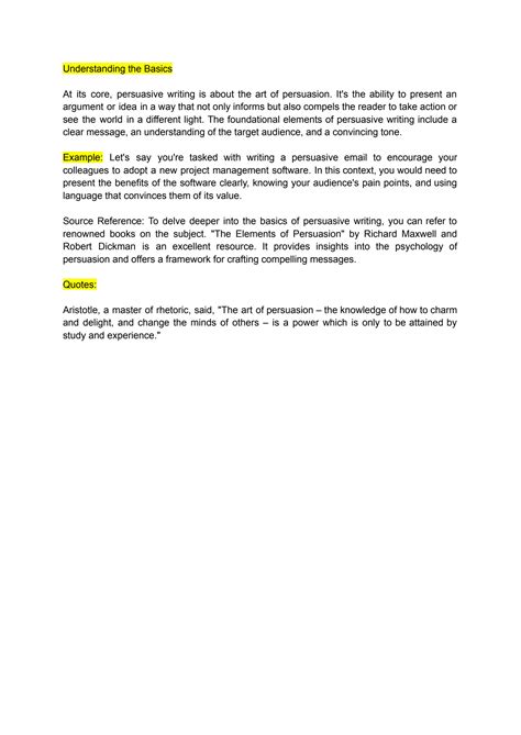 solution writing the art of persuasive writing crafting compelling
