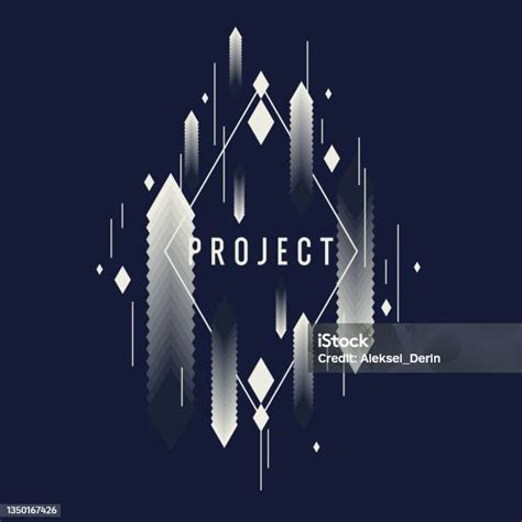 기하학적 모양으로 구성된 현대적인 포스터 다양한 모양의 추상적 배경 디자인에 대 한 유행 그래픽 0명에 대한 스톡 벡터 아트 및