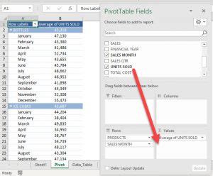 Std Dev In Excel Pivot Tables MyExcelOnline