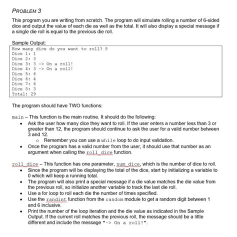 Solved Problem 3 This Program You Are Writing From Scratch