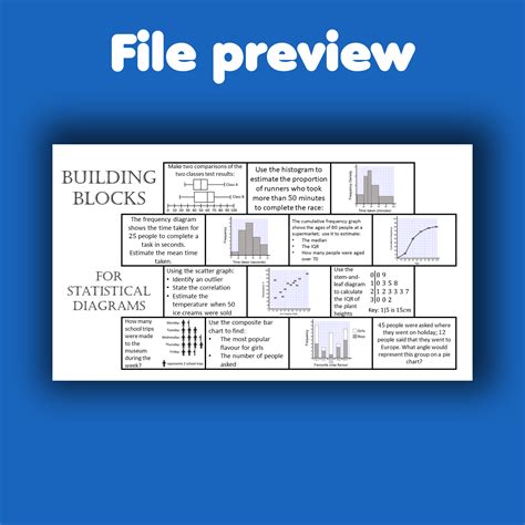 Building Blocks Statistical Diagrams Andy Lutwyche