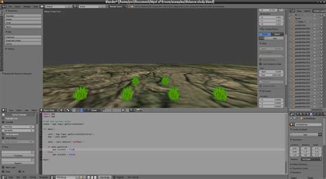 Improving Grass Distance Script Game Engine Support And Discussion Blender Artists Community