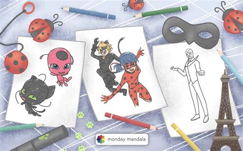 Miraculous Ladybug Season 6 Coloring Pages