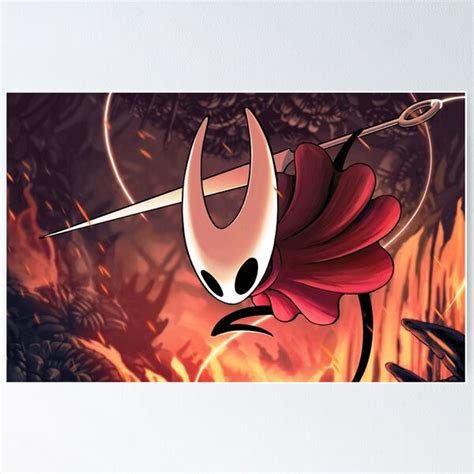 Hornet From Hollow Knight Silksong Poster Hollow Knight Silksong Shop