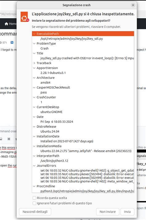 Retropie Setup Menu Runcommand Crashing In ES On Ubuntu RetroPie Forum