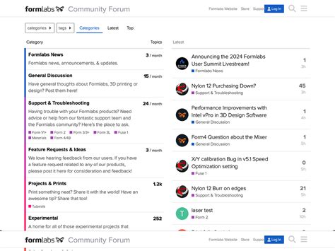 Formlabs Community Forum Discover Discourse Discover