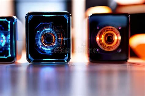 Machine Learning Driven Close Up Object Recognition Ai Identifyi Stock Illustration