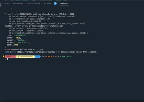Free Port Quick Fix Does Not Work On Windows Issue Microsoft Vscode GitHub