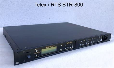 telex rts btr 800 wireless intercom