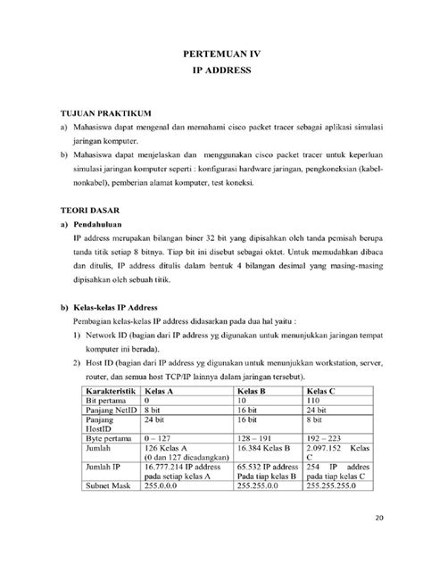Ip Address Pdf