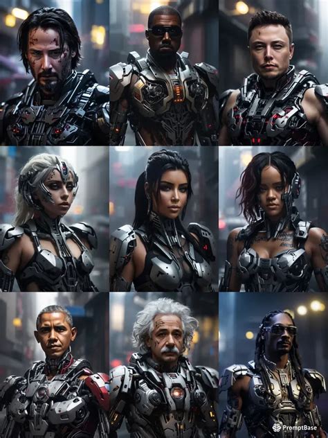 Realistic Celebrity Cyborg Leonardo Ai Prompt Promptbase