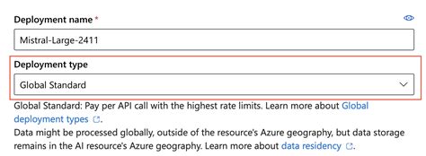 Understanding Deployment Types In Azure Ai Foundry Models Azure Ai Foundry Microsoft Learn