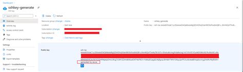 How To Generate A Keypair Of A Existing Ssh Key Using Azure Arm Or Sdk